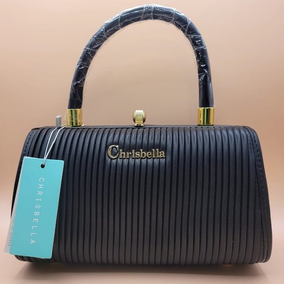 Chrisbella | Bags | Chrisbella Purse New With Tag 2515125cm Black | Poshmark